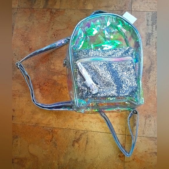 OMG | Bags | Transparent Mini Backpack | Poshmark